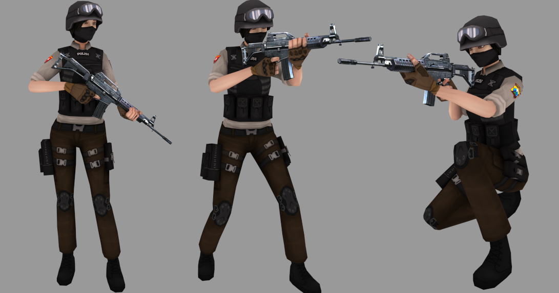 Female Brimob, [wTu] | Game