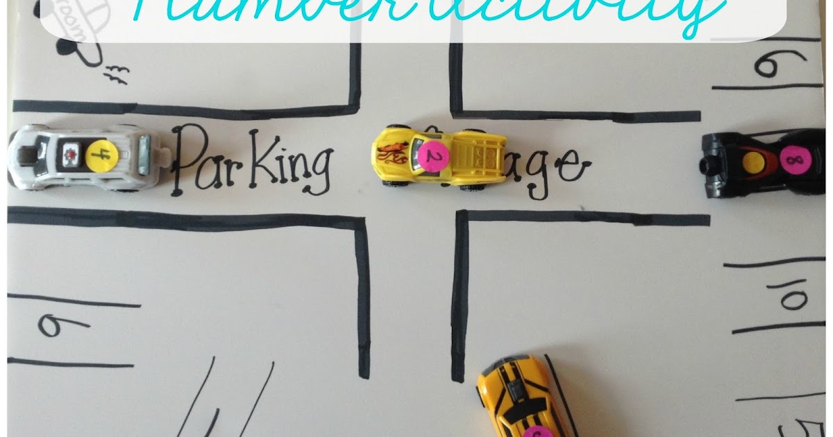 TeacherMomPlus3: Parking Garage Number Activity