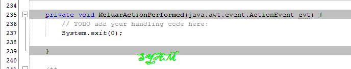 Menghitung Luas Trapesium Menggunakan Java GUI Form