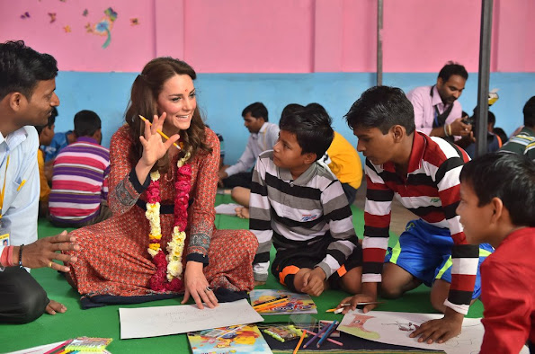 Duchess Catherine and William visit Salaam Baalak Trust
