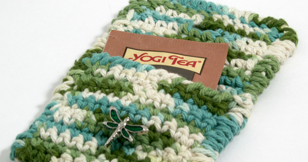 Ladydrakana's Place: Crocheted Tea Bag Cozy