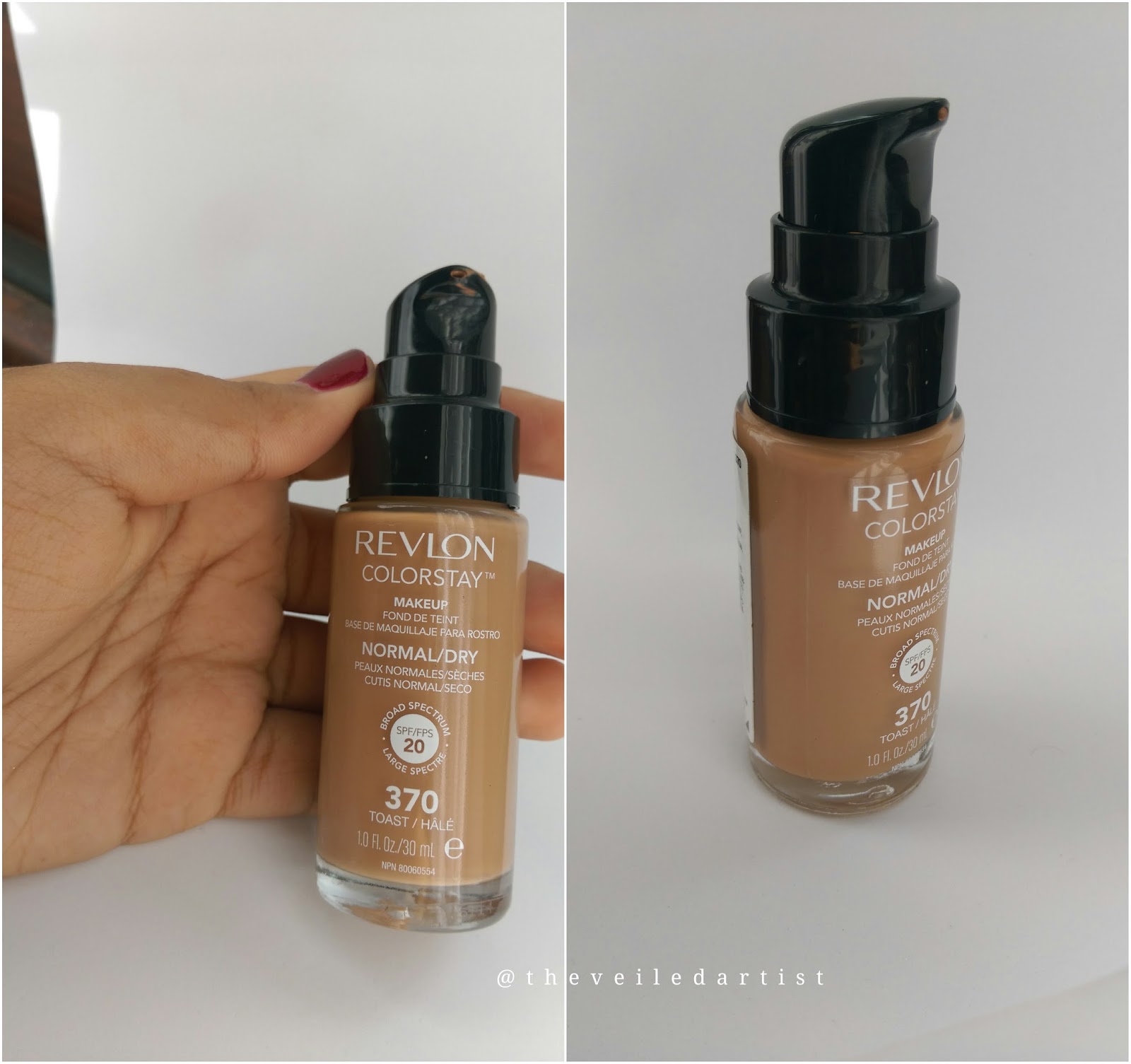 Revlon Colorstay Foundation for Normal/Dry Skin in Toast Review and ...