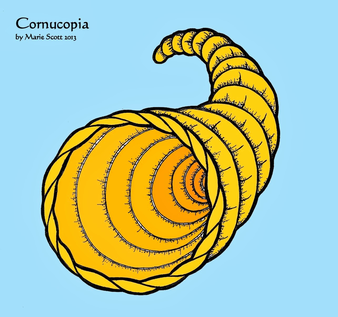 Serendipity Hollow: Cornucopia Craft for Kids