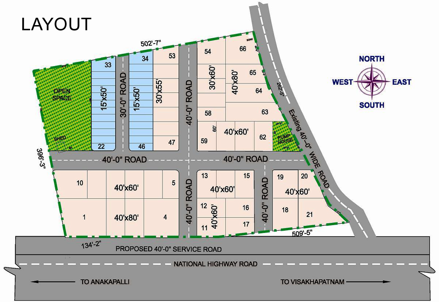 ""CRDA Approved Plots At ""Kanchikacherla"": Direct to NH5 and 15 Mins ...