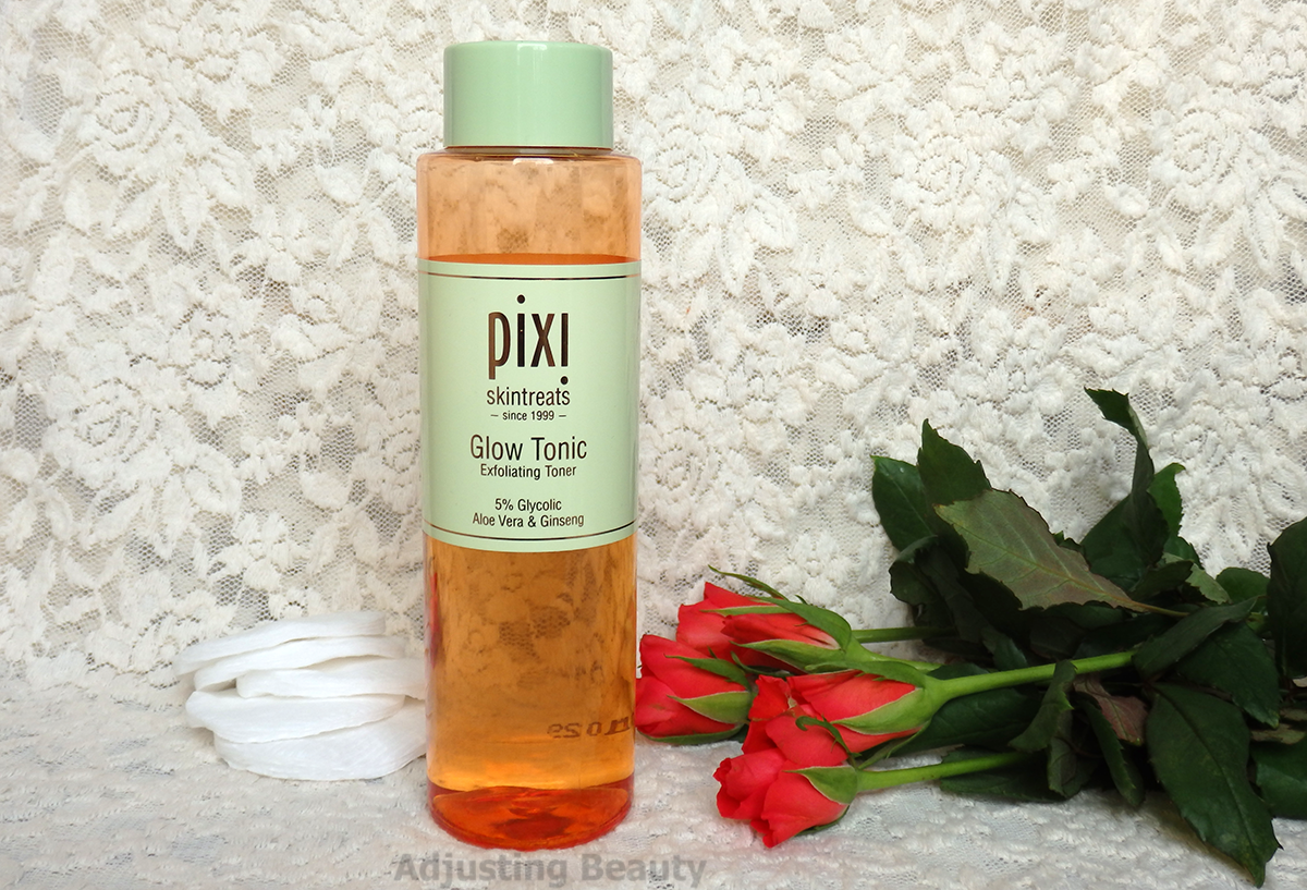 Review: Pixi Glow Tonic Exfoliating Toner - Adjusting Beauty
