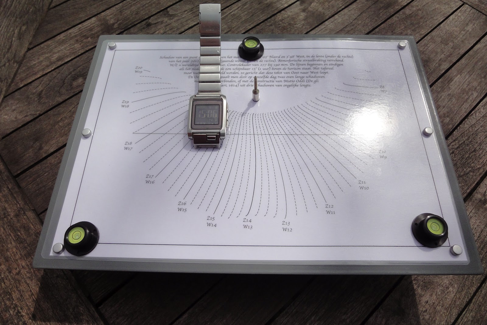 Chris Impens @ Valvas: Make your own high-precision sundial