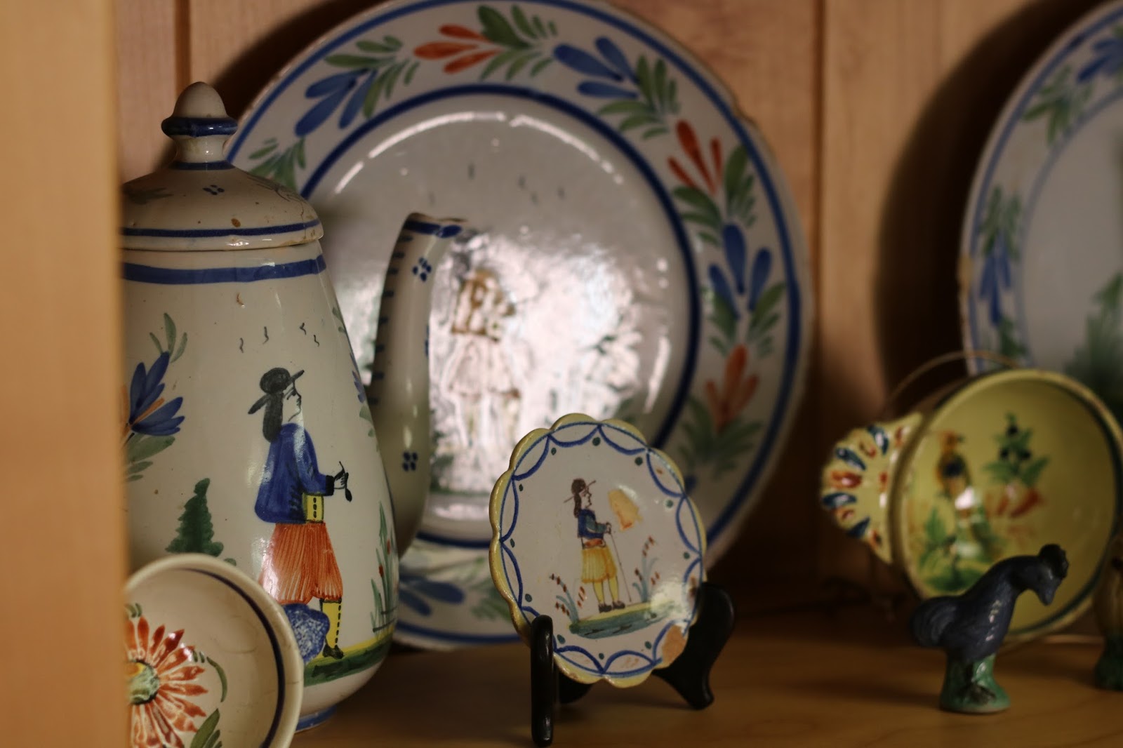 Quimper Pottery - Living With Thanksgiving