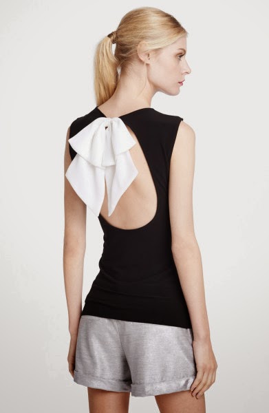 Summer Wind: Bow Back Top