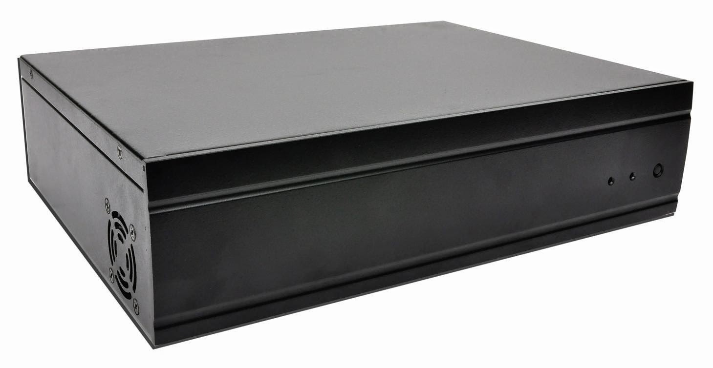 Morex Mini-ITX PC: MOREX FANLESS CASE -- Made in Taiwan