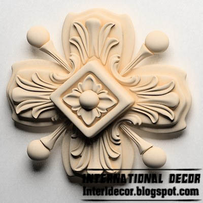 Plaster art and decorations for wall 2016