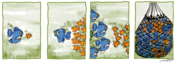 NANOCARTOON: EL PELIGRO ESTÁ EN LA RED