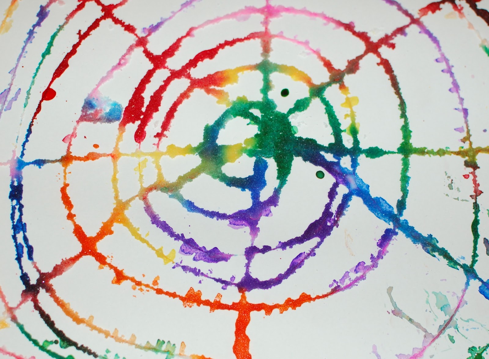 Sunnyside Art House: Raised Salt Paintings