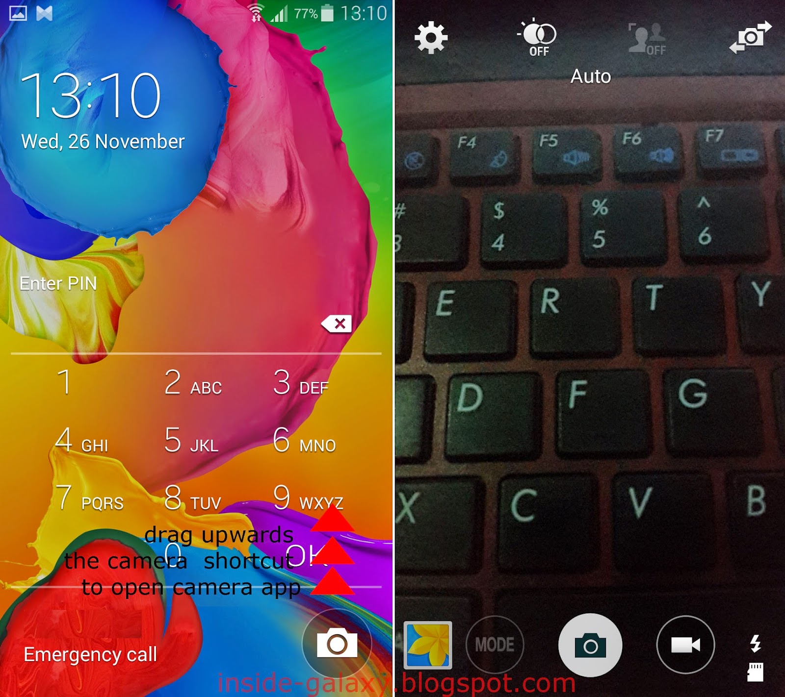 Inside Galaxy Samsung Galaxy S5 How To Enable And Use Camera Shortcut On Lock Screen In inside-galaxy-samsung-galaxy-s5-how-to-enable-and-use-camera-shortcut-on-lock-screen-in