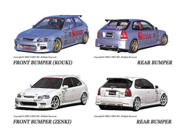 vtec_clan: RARE !! EK9 96-98 SPEC C WEST BODYKIT (SOLD !!!)