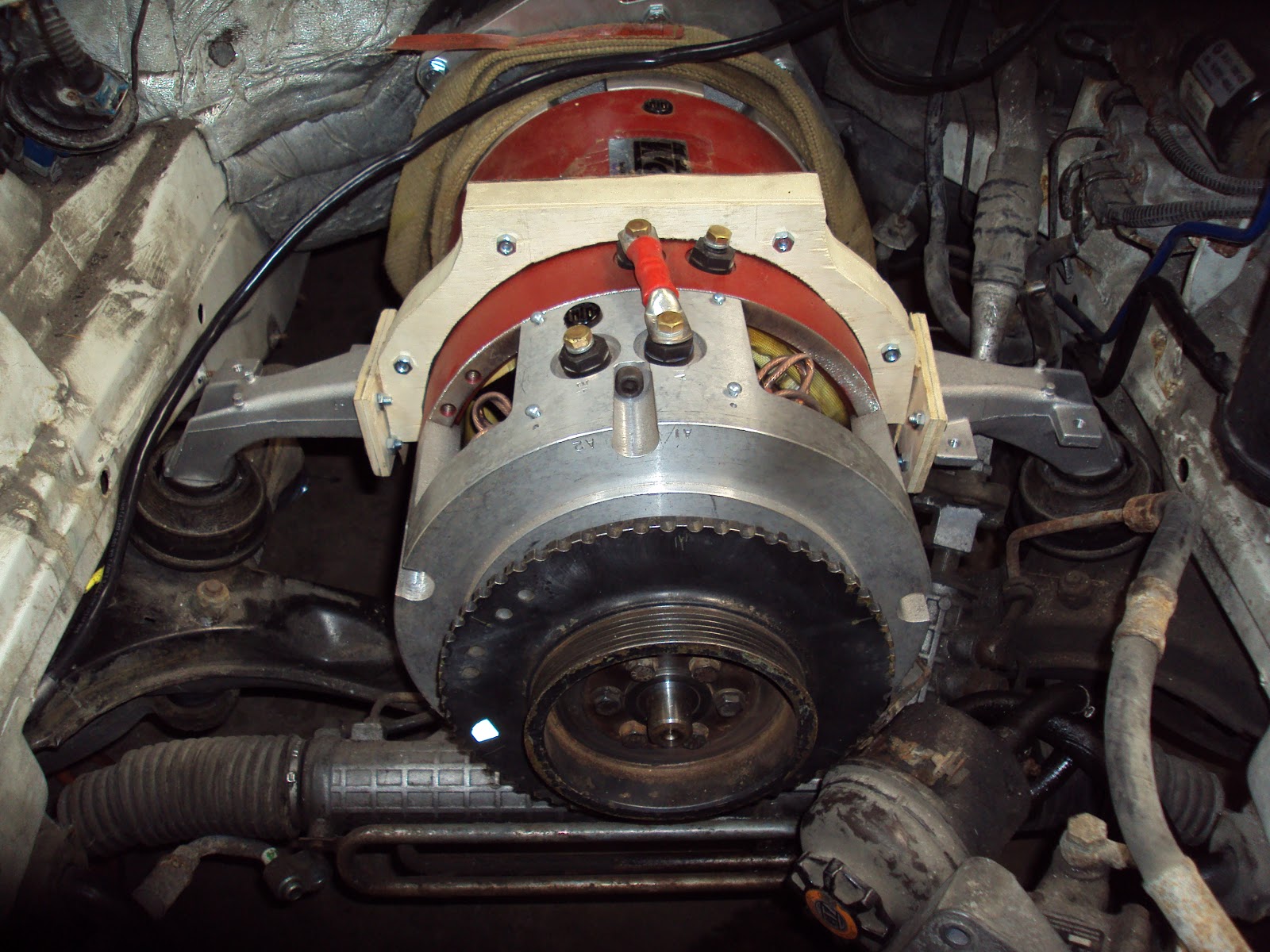 William's EV Bimmer 325i: Motor Mount 2.0