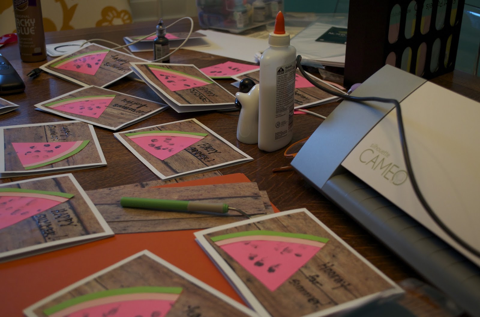 Crazy Cozads: Summer Watermelon Craft