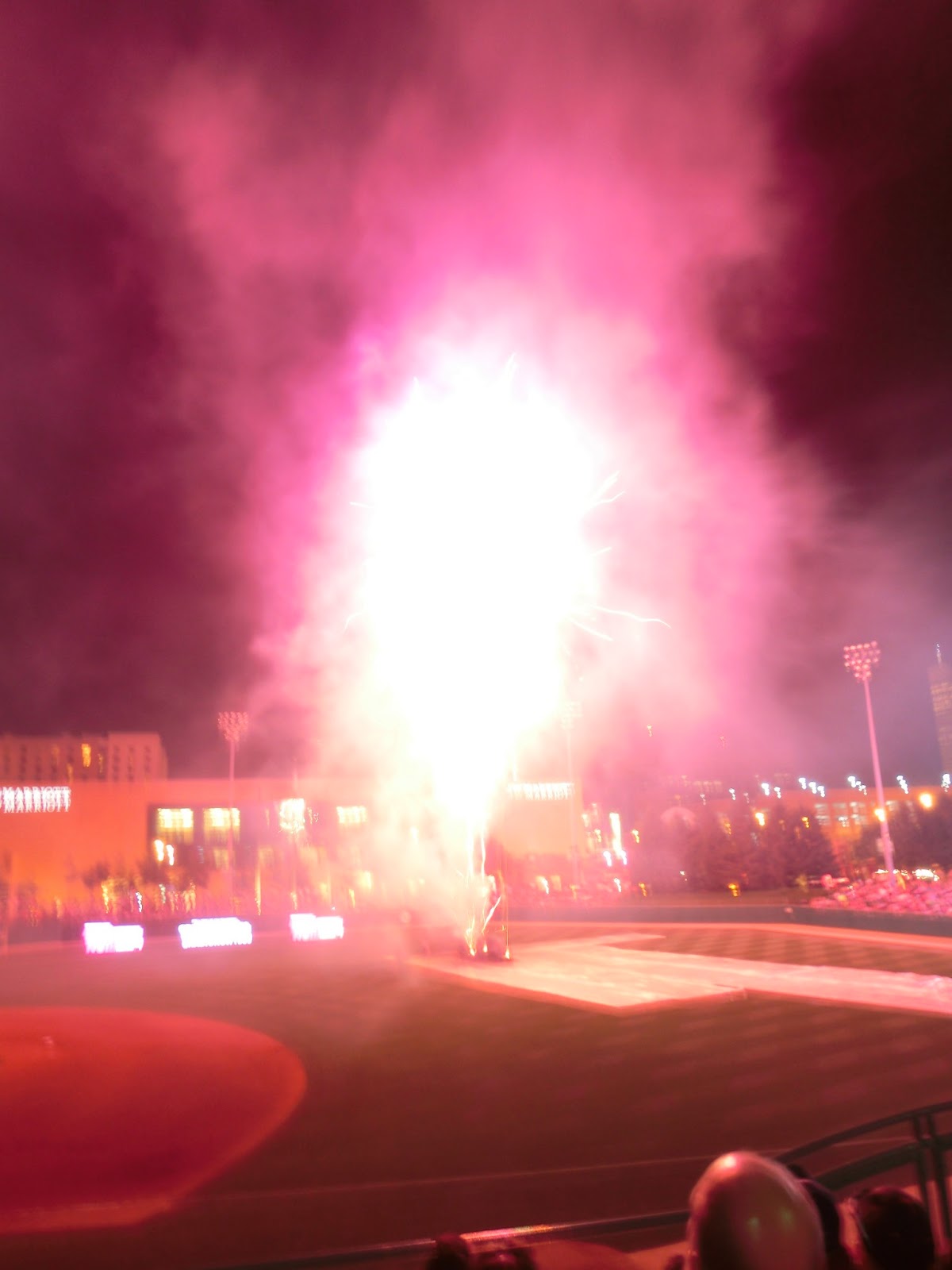 Indianapolis, IN: Indianapolis Indians Fourth of July Fireworks Show ...