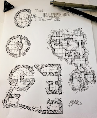 Leicester's Ramble: Mucking up a Dyson Map: The Banshee's Tower