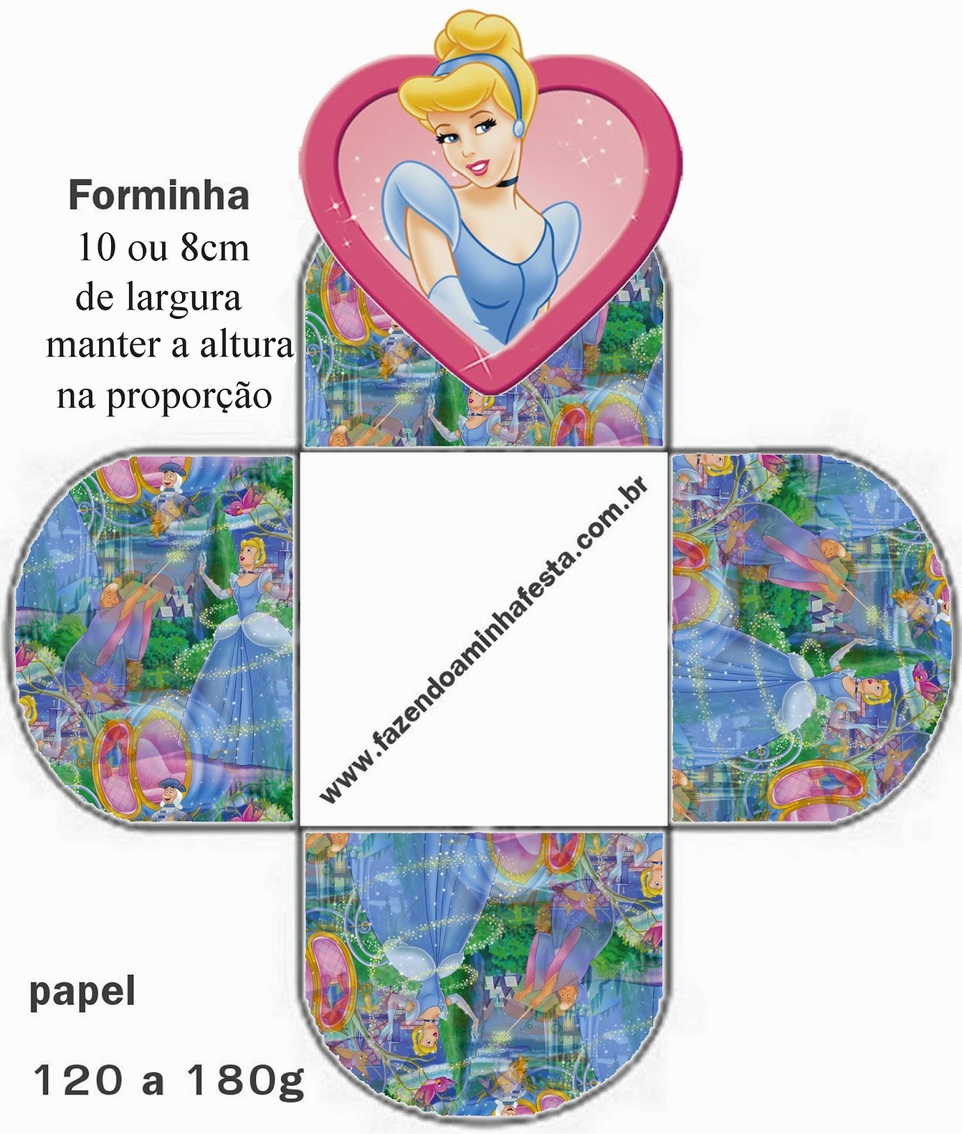 Free Printable Open Boxes for Disney Princess Party. - Oh My Fiesta! in ...