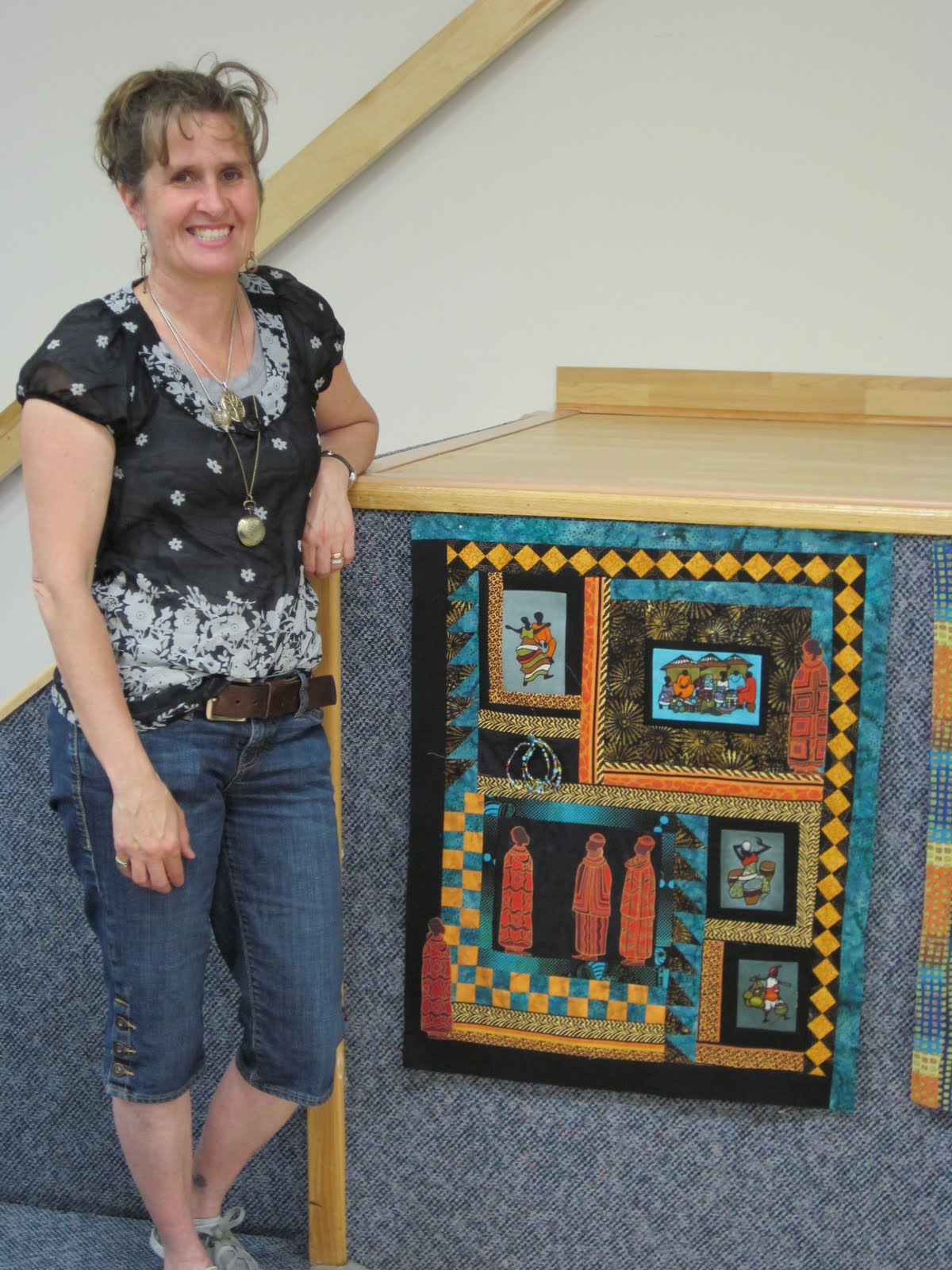 Kitambaa: African Collage in Czar, Alberta