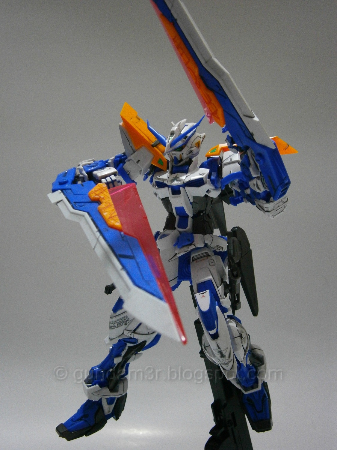 Gundam Astray Blue Frame Second Revise MG Review Part 3