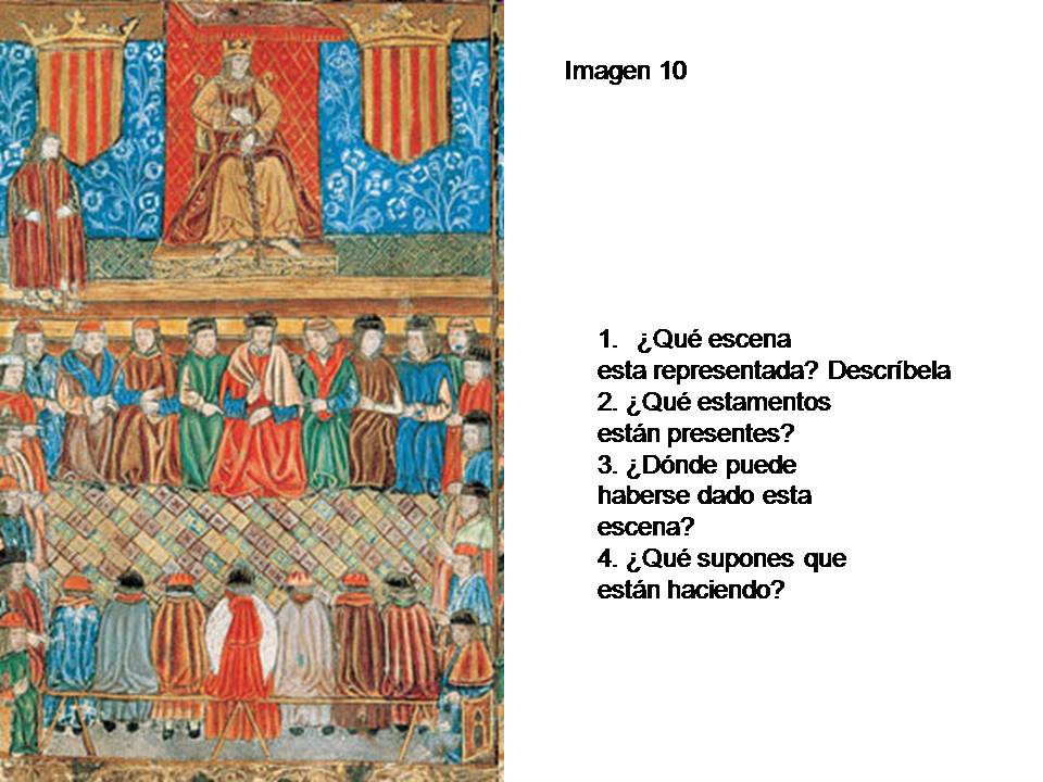 INMACULADA SECUNDARIO 1º AÑO: 1ºA y B Los estamentos medievales en ...