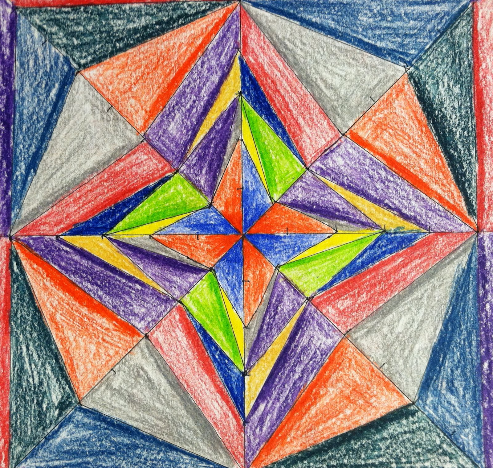 Ms. Bandstra's Art Room: radial design