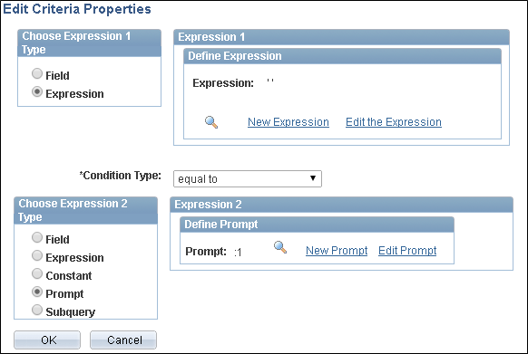 Oracle PeopleSoft Notes: PS Query - Extensive use of Expression and Prompts