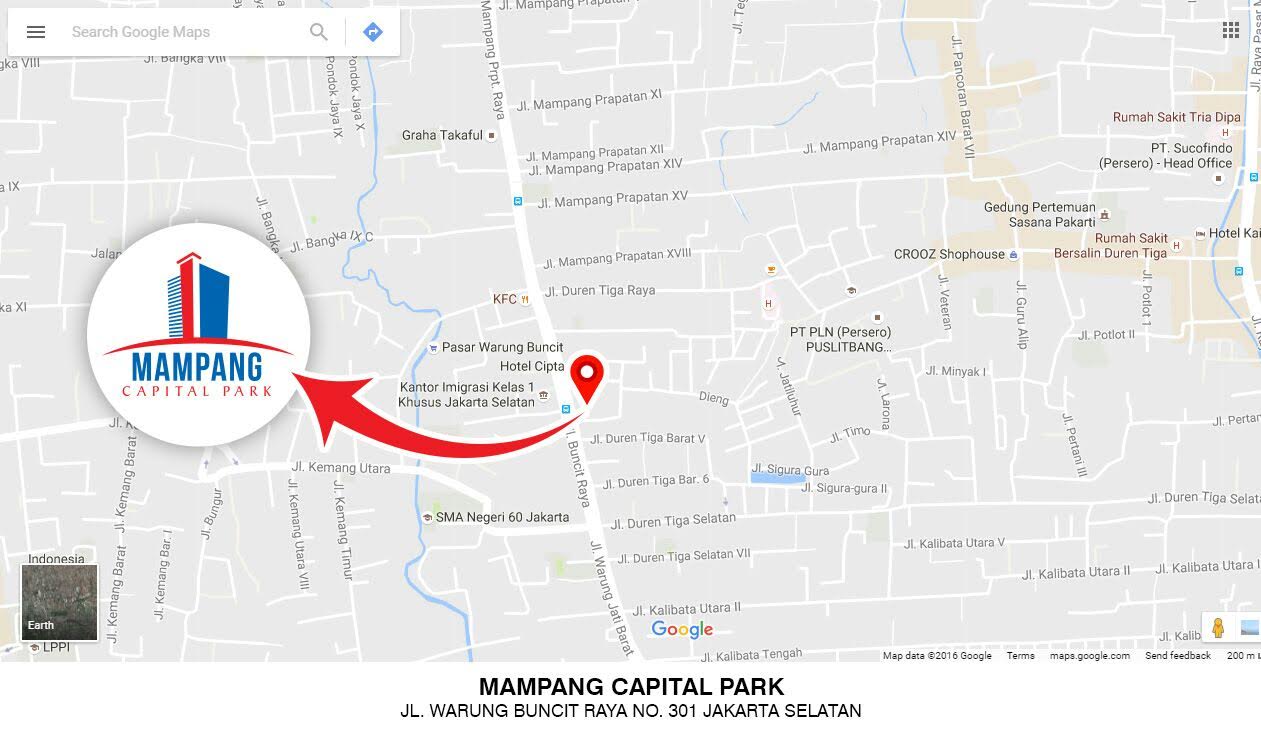 LOCATION ~ MAMPANG CAPITAL PARK INFO