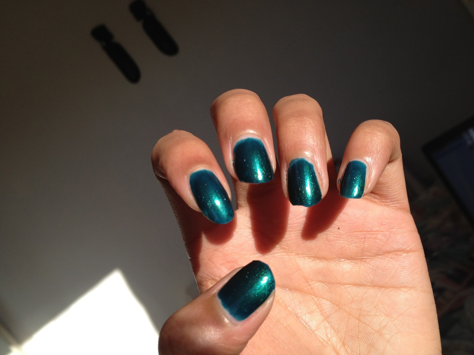 Moonshine: NOTD- Barry M Racing Green Nail Paint