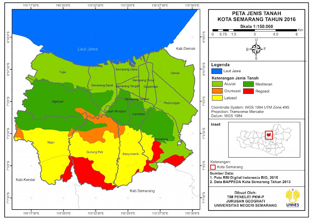 PETA PERSEBARAN ZONA RAWAN LONGSOR KOTA SEMARANG ~ SIGAP BENCANA KOTA ...