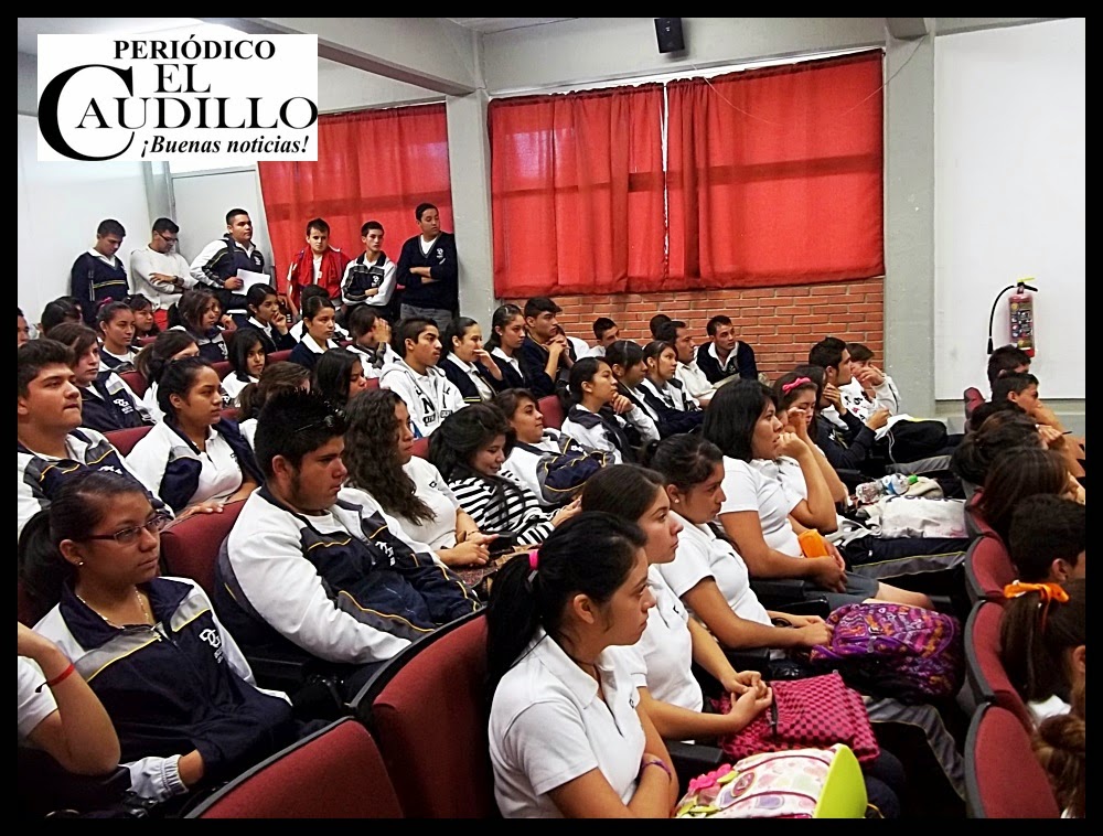 Periódico El Caudillo: LLEVAN CULTURA AL CBTIS 174