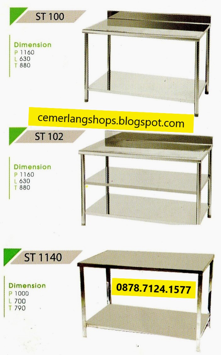 Meja Dapur Stainless Semarang