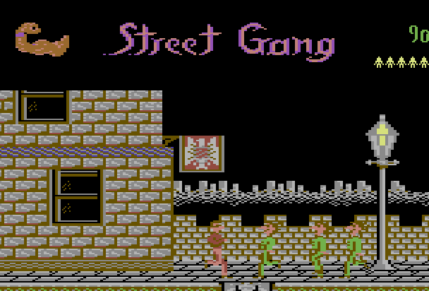 VGJUNK: STREET GANG (COMMODORE 64)
