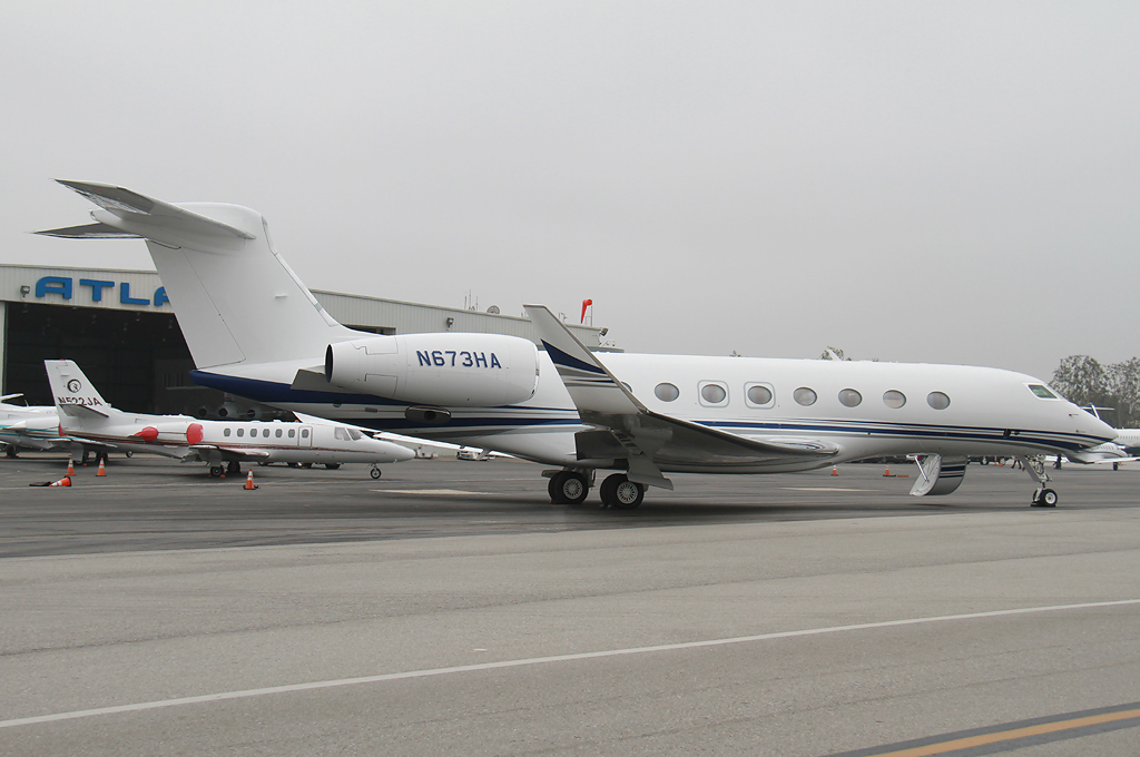 Aero Pacific Flightlines: New G650 at Orange County (SNA/KSNA)