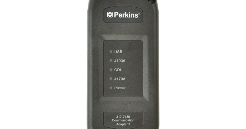 Perkins Communication Adapter 3 Truck diagnostic software EST 2015A