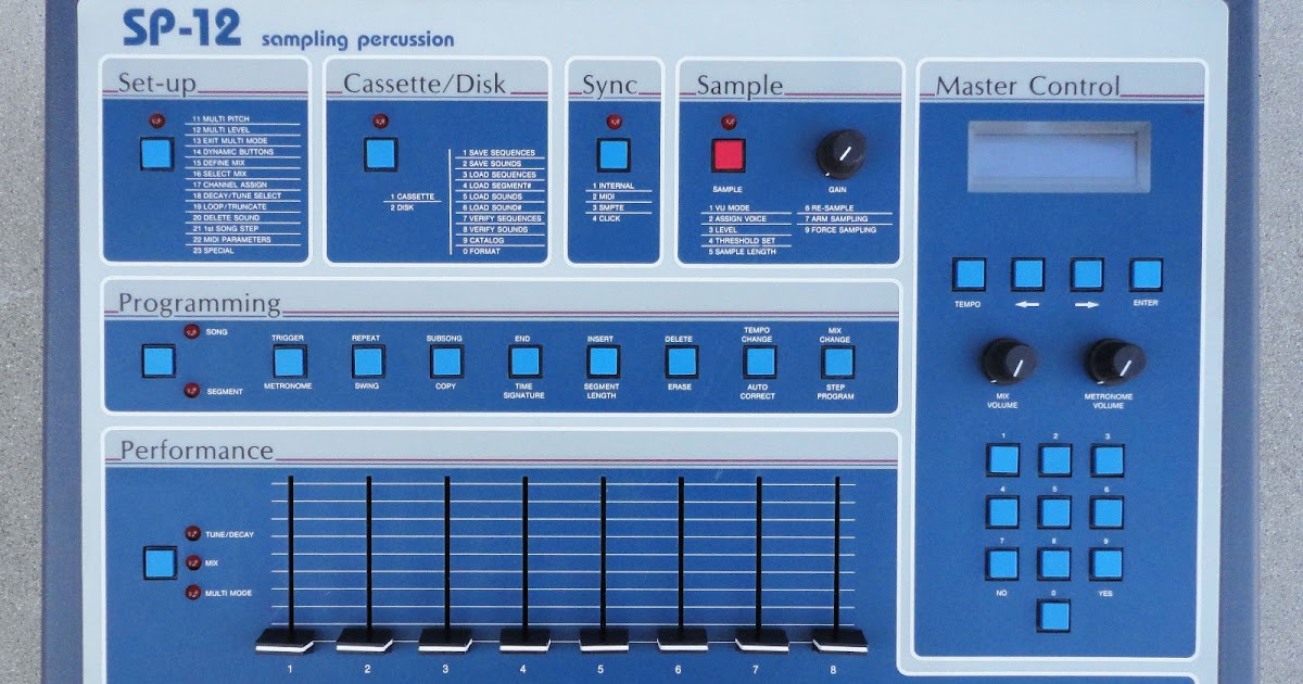 MATRIXSYNTH: EMU SP-12 Turbo - Classic Drum Machine/ Sampler SN 571