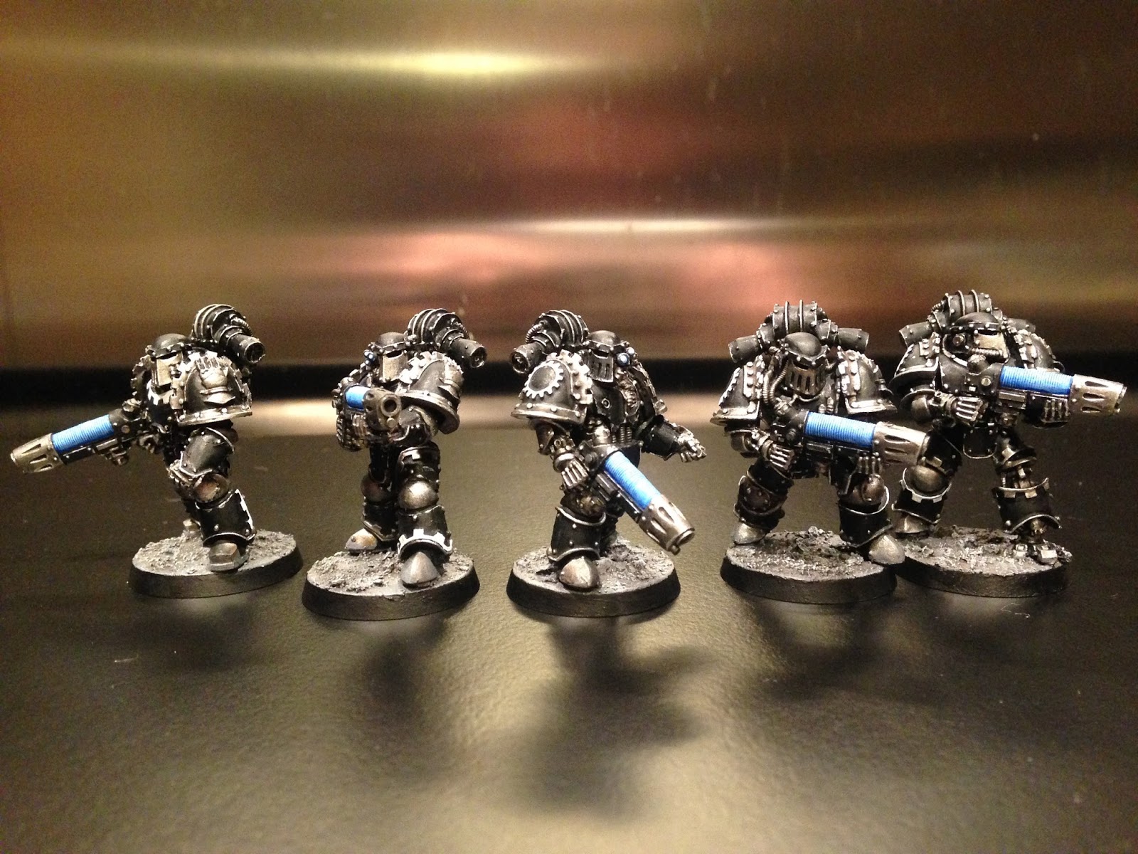 Battle Bunnies: Pre-heresy Iron Hands: Plasma Gun Support Squad Update