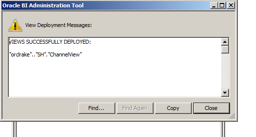 OBIEE 11g/12c and ODI12c: Creating Physical table / Opaque View in Physical Layer