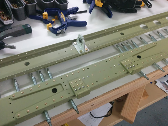 Damazio family's RV-10 project: Horizontal stabilizer priming, dimpling ...