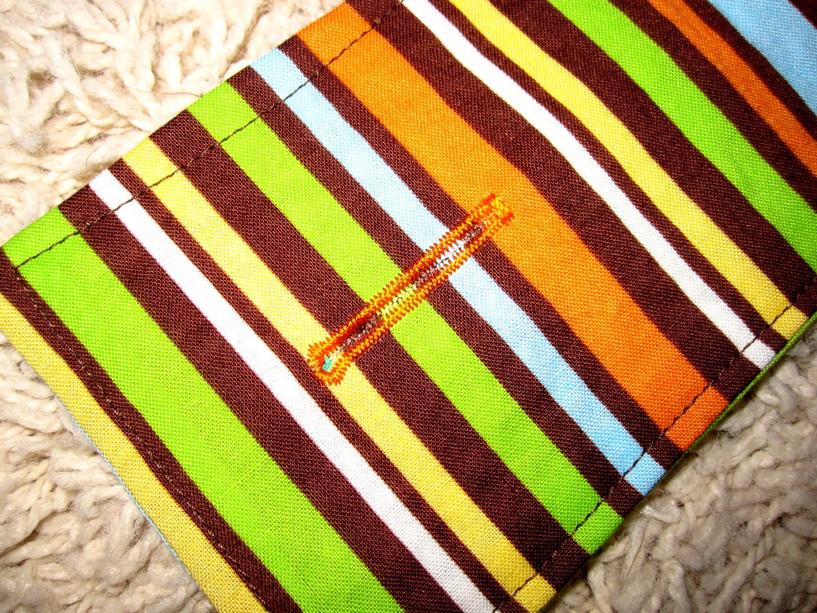 Life's Sweeter with Chocolate: Nap Mat Tutorial!