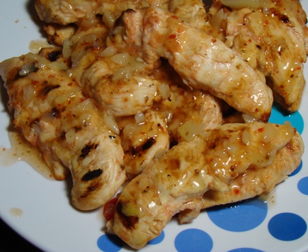 Tami's Kitchen Table Talk: Sweet & Sour Grilled Chicken Tenders