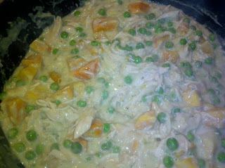 Kismet Kreations: Inside Out Chicken Pot Pie