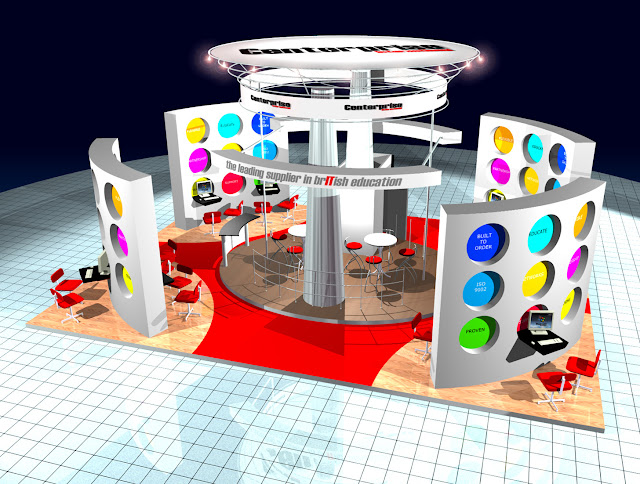 Inspiração em design de Stands