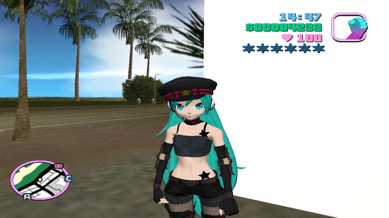 Hatsune Miku 4 skins (Vocaloid)