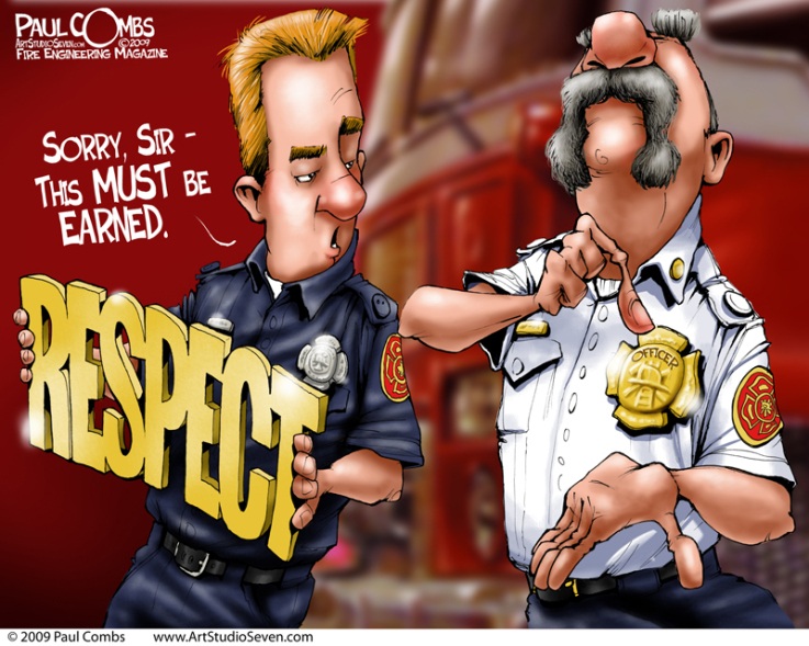 Paul Combs Firefighter Cartoons