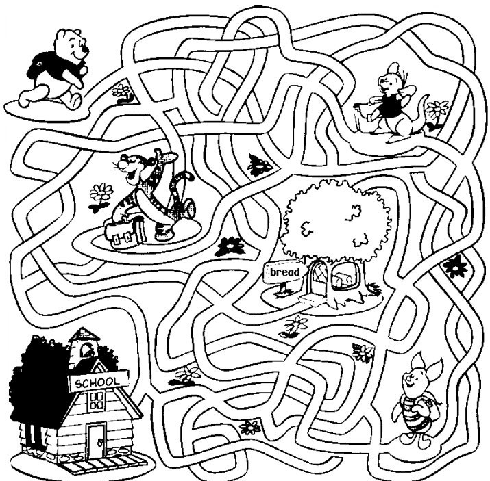 16 Atividades Educativas de Labirinto Para Imprimir atividades ...