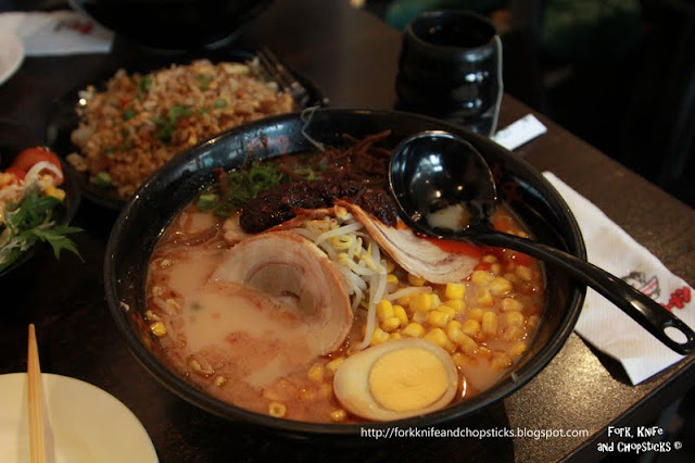 Fork, Knife and Chopsticks: Ramen hunt @ Ajisen Ramen