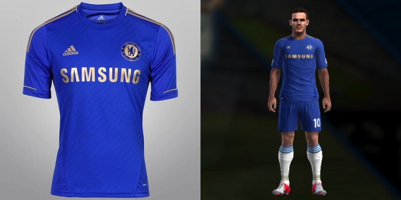 PES-HABILIDADES: UNIFORME CHELSEA 12/13/PES 2013