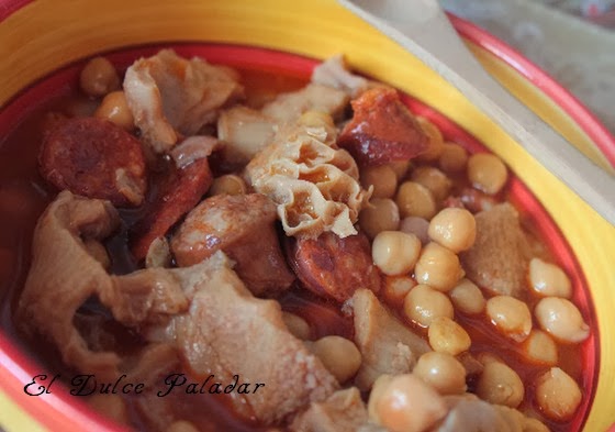 Menudo con garbanzos (cocina gaditana) - El dulce paladar